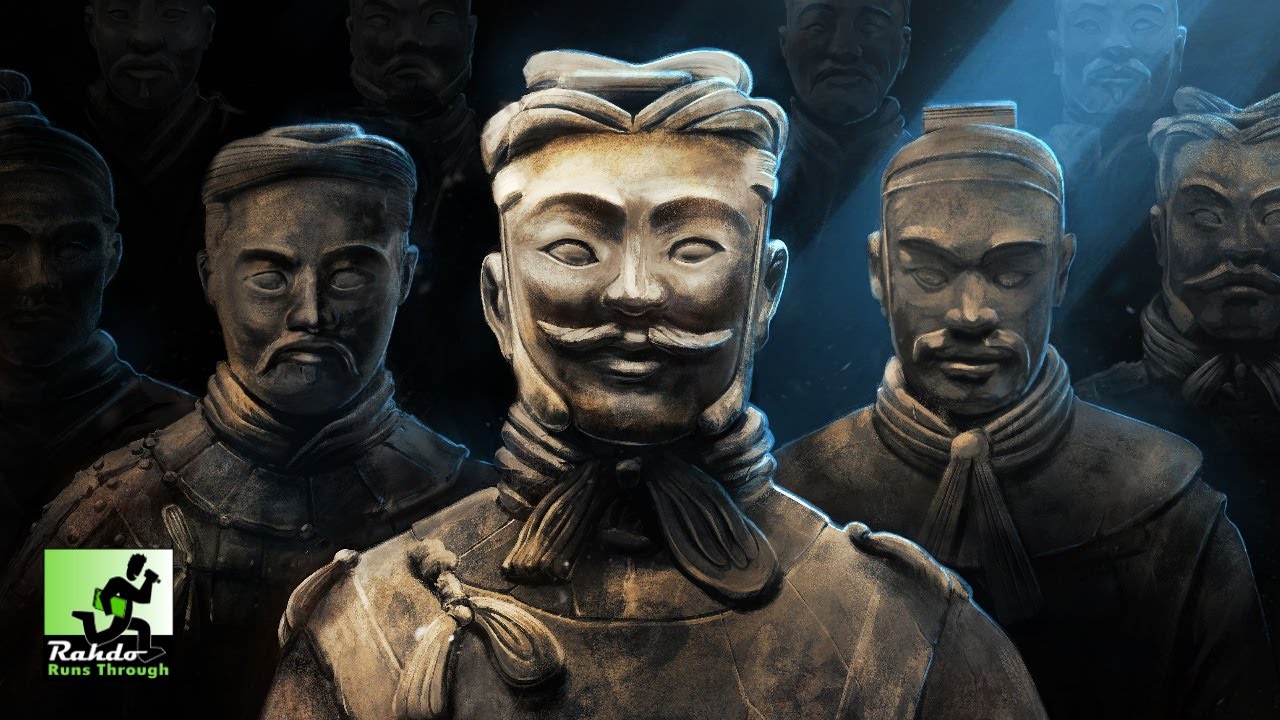 Rahdo Runs Through Terracotta Army - YouTube