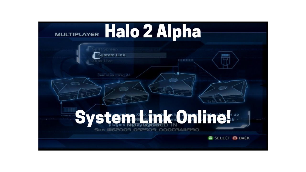 Halo 2 Alpha System Link on Lockout! - YouTube