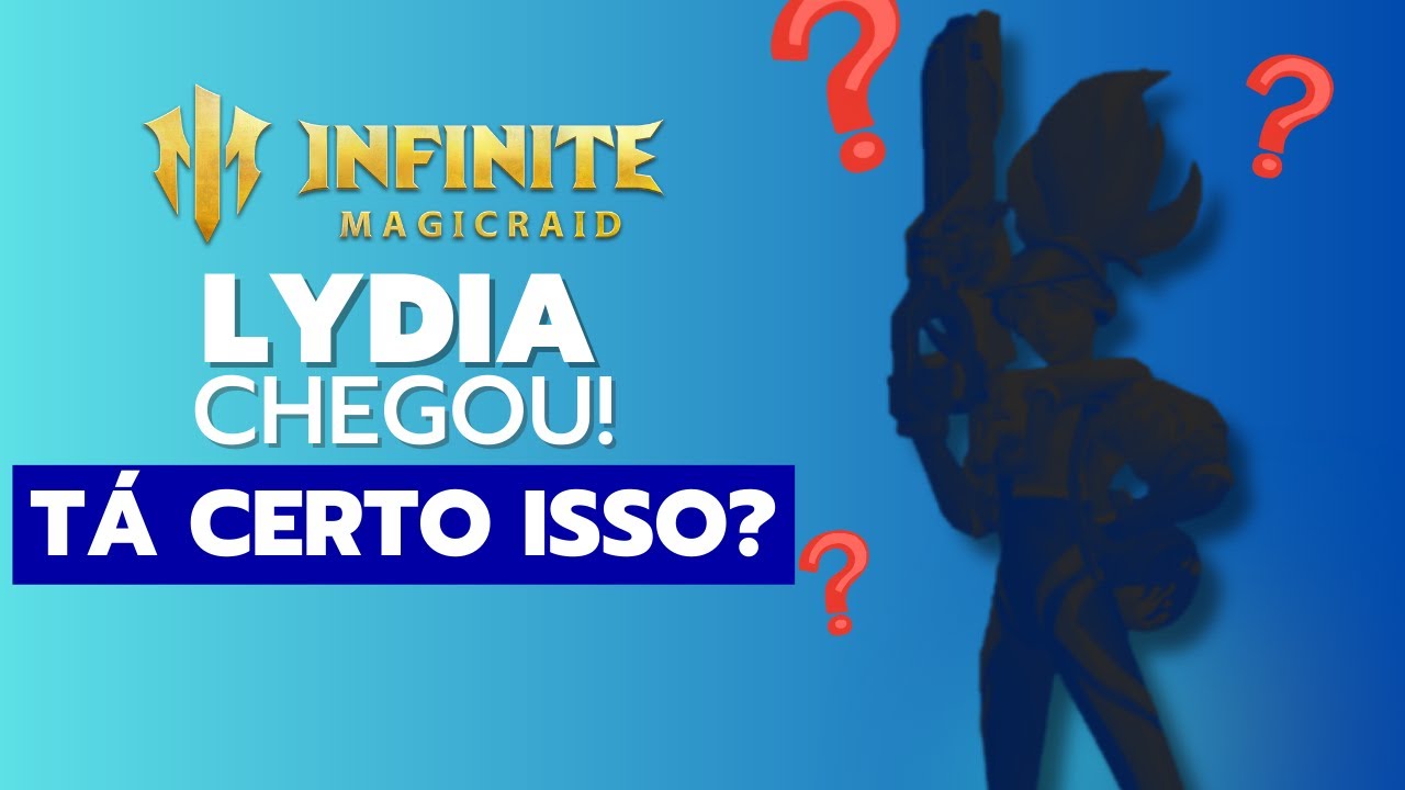 🧿Lydia Chegou, Diferente de Todos os Hérois! Chega Mais! ~ Infinite ...