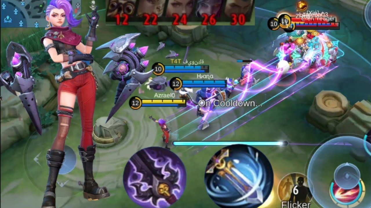 BETTER MARKSMAN LXIA 2023 Mobile Legend: Bang Bang 100%1000 - YouTube