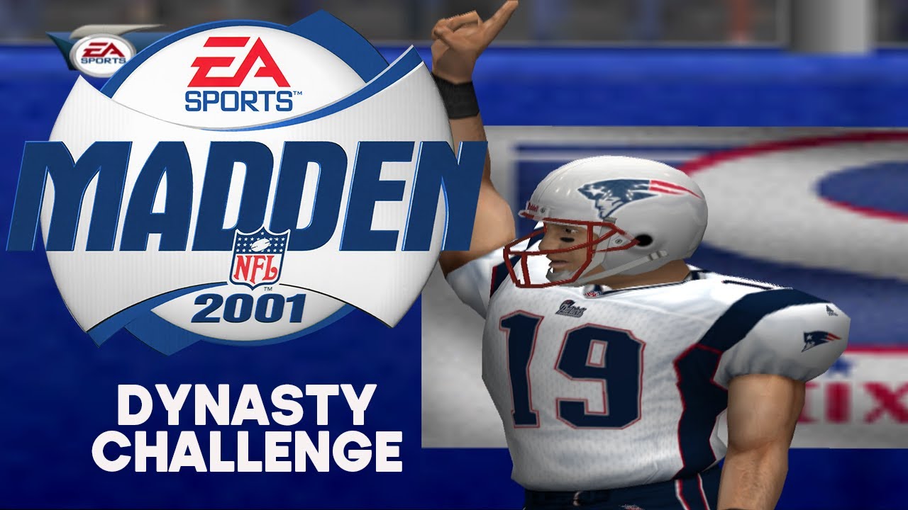 MADDEN 2001 FRANCHISE MODE ( Patroits Dynasty Challenge) - YouTube
