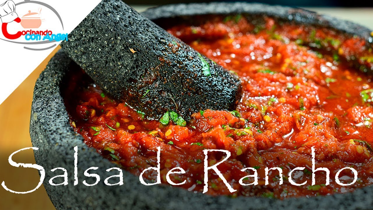 Salsa de Rancho Riquisima!!! - YouTube