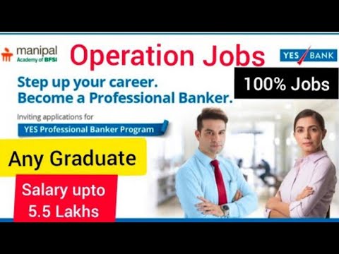 Yes Bank professional Banker program | Yes Bank manipal academy |Job ...