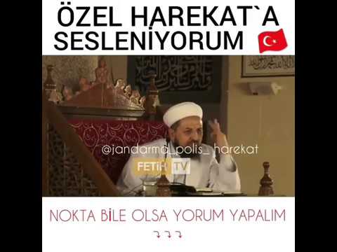 Burdan Özel Harekata Sesleniyorum