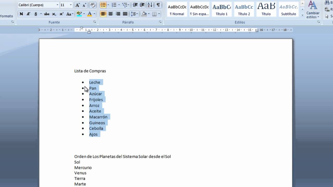Tutorial Word Basico Parte 4 - YouTube