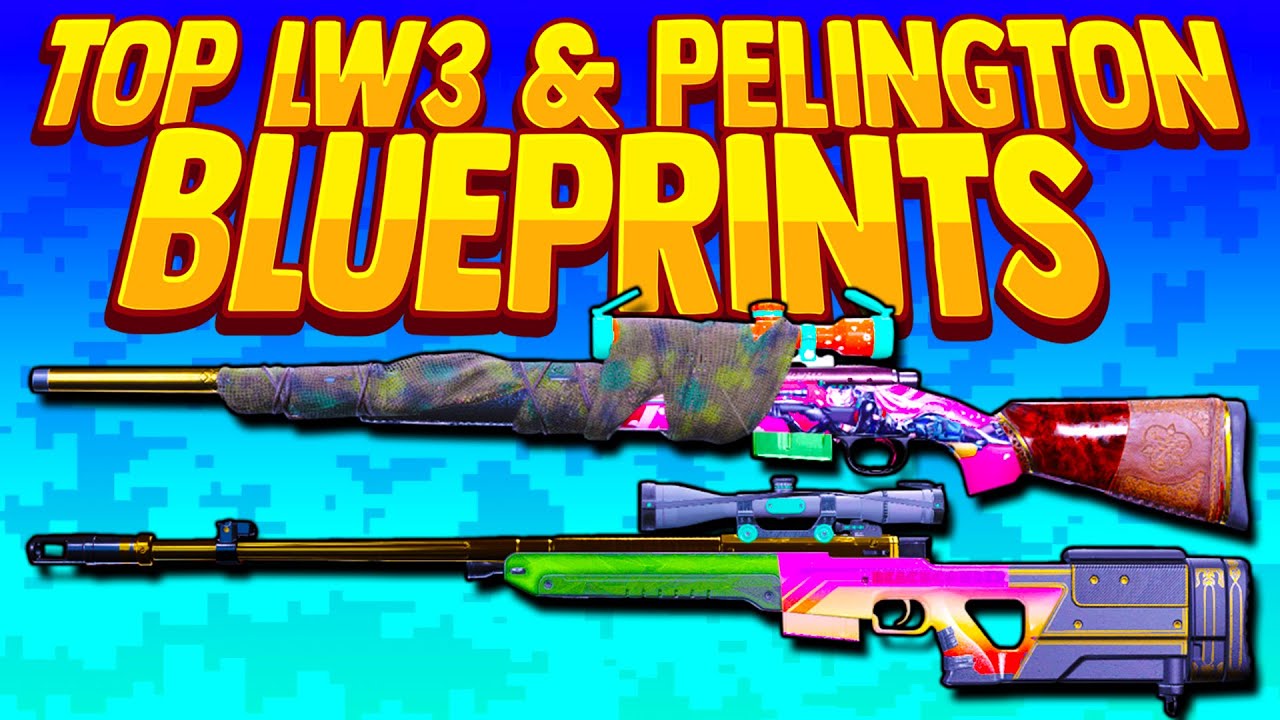 BEST LW3 & PELINGTON BLUEPRINTS in Black Ops Cold War *Rare* - YouTube