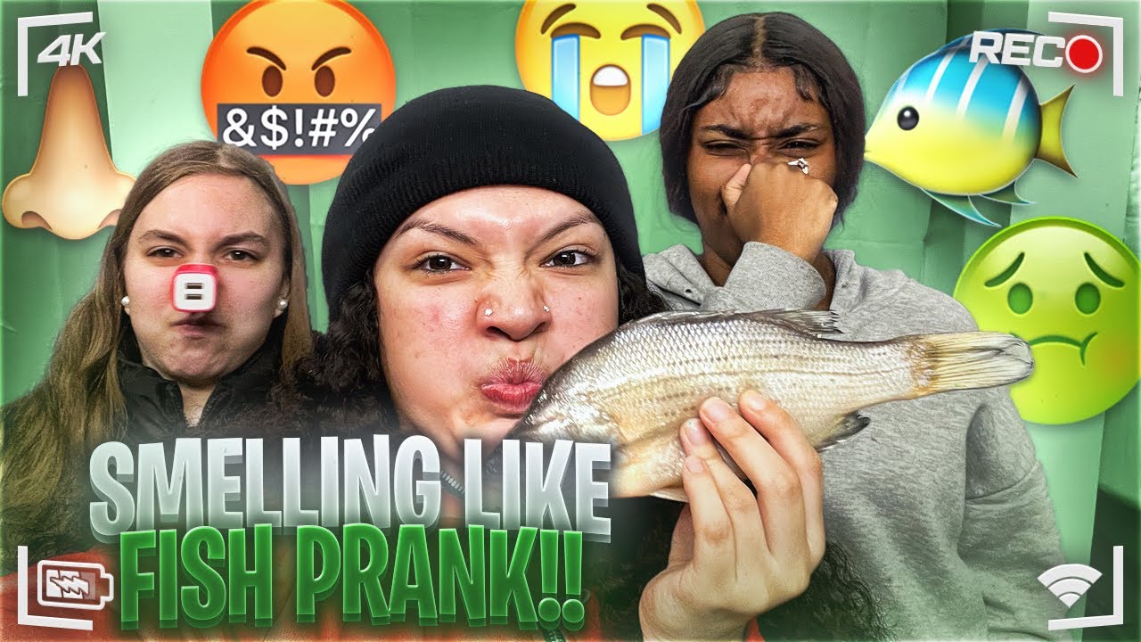 Smelling like Fish Prank on My Friends🤮🐠(MUST WATCH😂) - YouTube