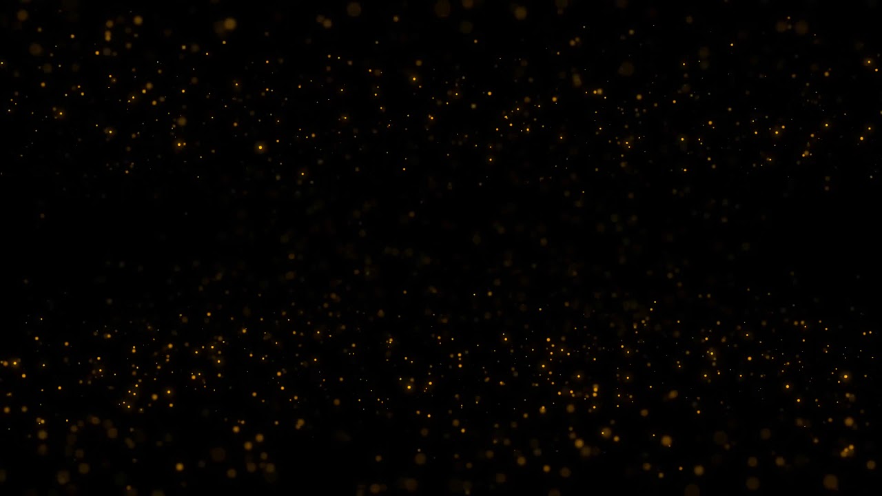 4k Shimmering golden particles background video Particles Background ...