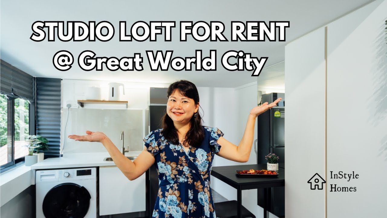Studio Loft for Rent at Great World City - YouTube