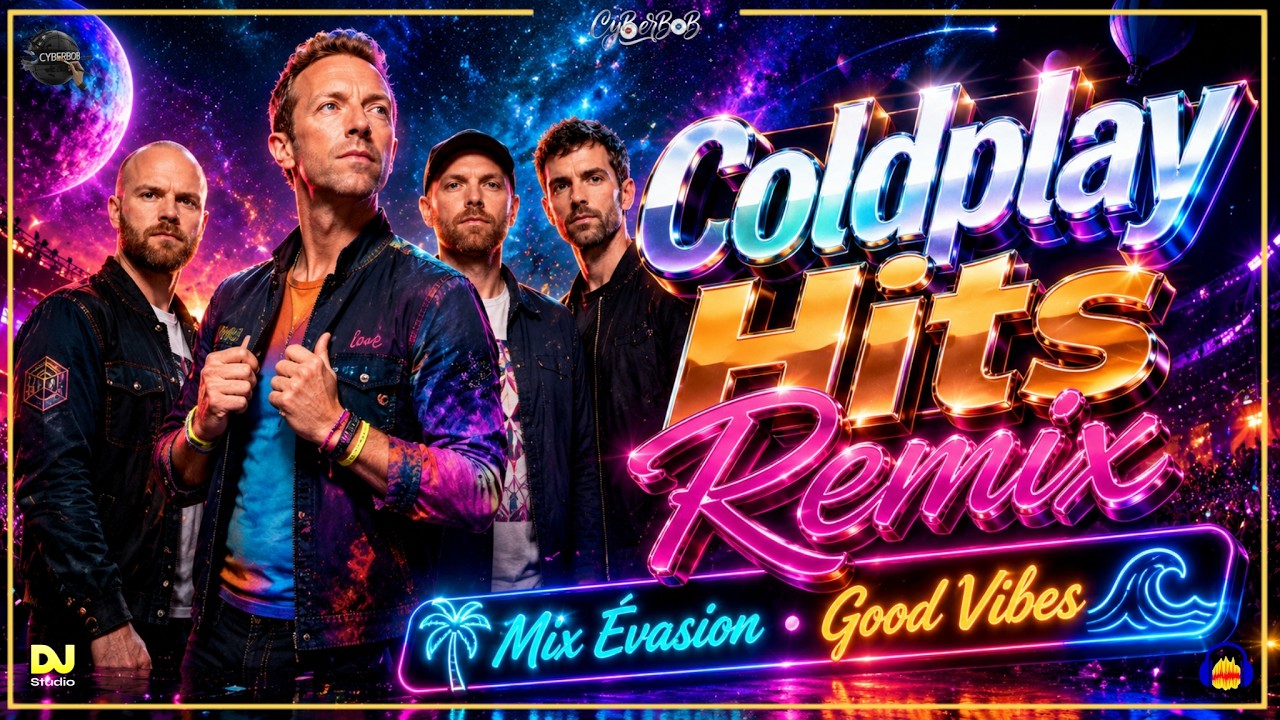 🎧 Coldplay Hits Remix Mix Évasion Good Vibes 2025 🔥 | CyberBob in The ...