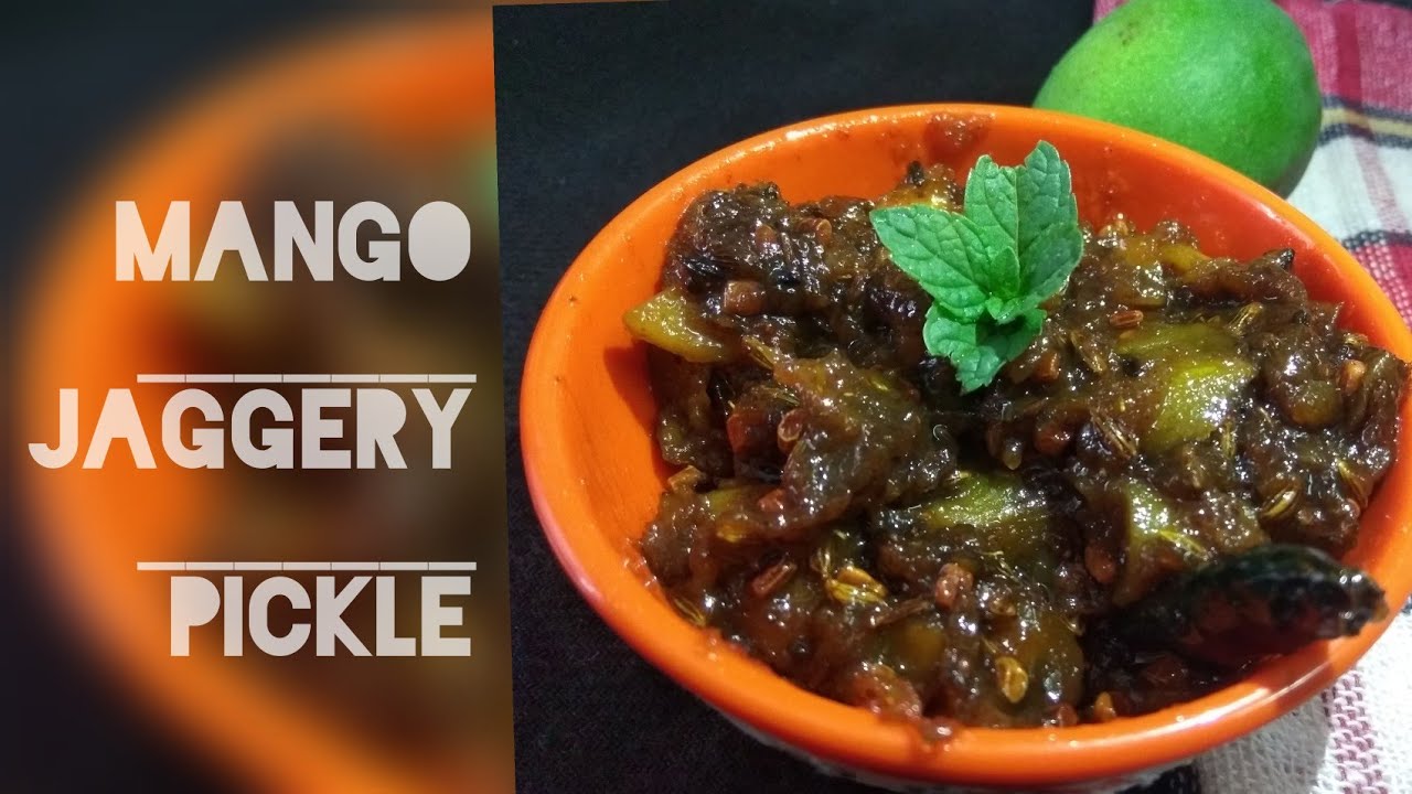 आम का मीठा अचार।।Mango Jaggery pickle। आम की मीठी चटनी। - YouTube