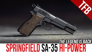 THE HI-POWER IS BACK! NEW Springfield SA-35 Hi-Power Pistol Review ...