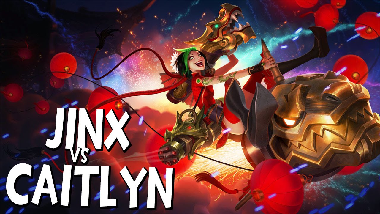 LIVE JINX VS CAITLYN | BOTLANE RANKED S5 - YouTube