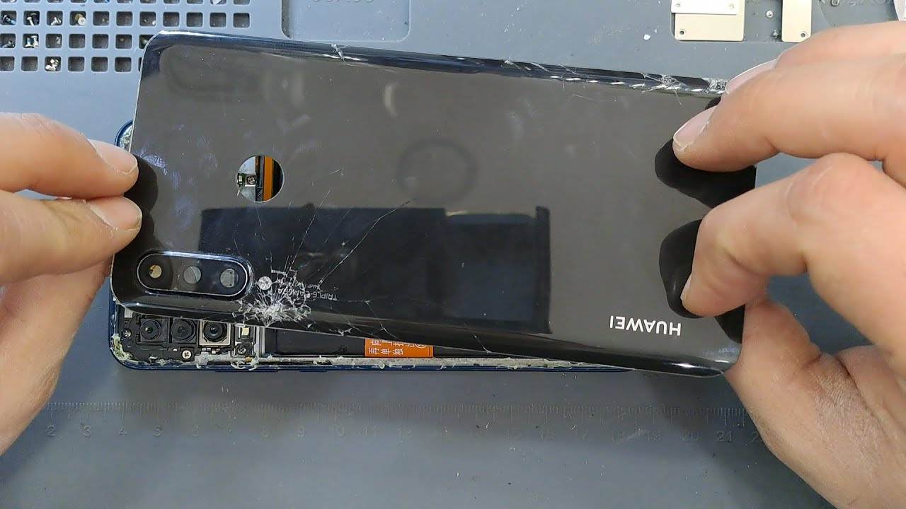 Huawei P30 Lite Screen & Back Glass Replacement / Step By Step - YouTube