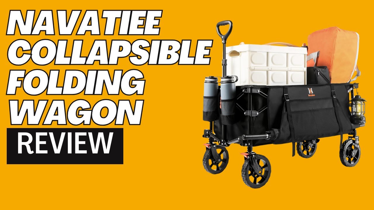 Navatiee Collapsible Folding Wagon Review - YouTube