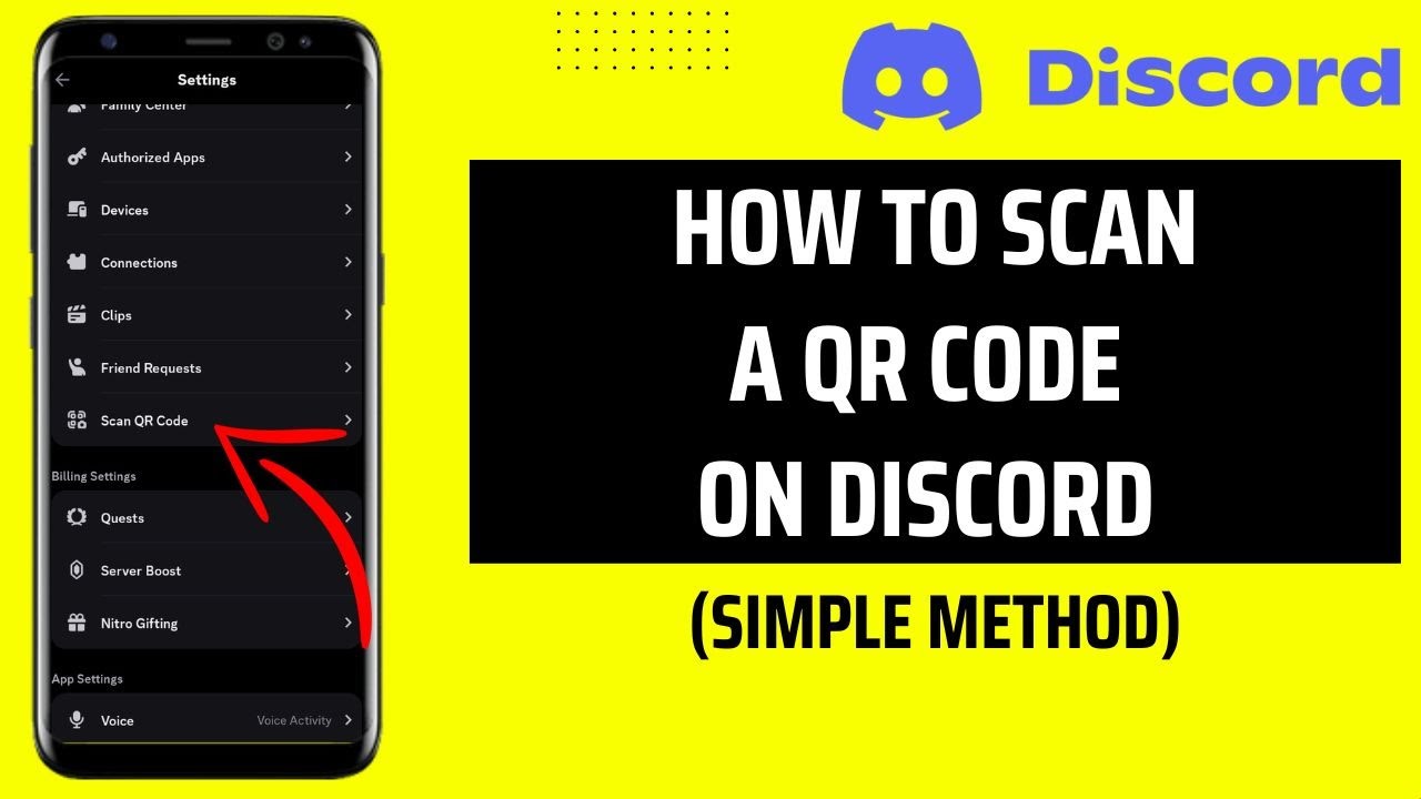 How To Scan A QR Code On Discord - YouTube