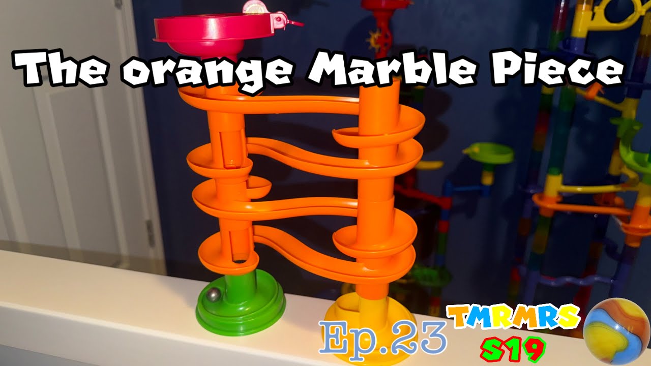 The Marble Race Master Reading Show S19 Ep.23 The Orange Marble Piece - YouTube