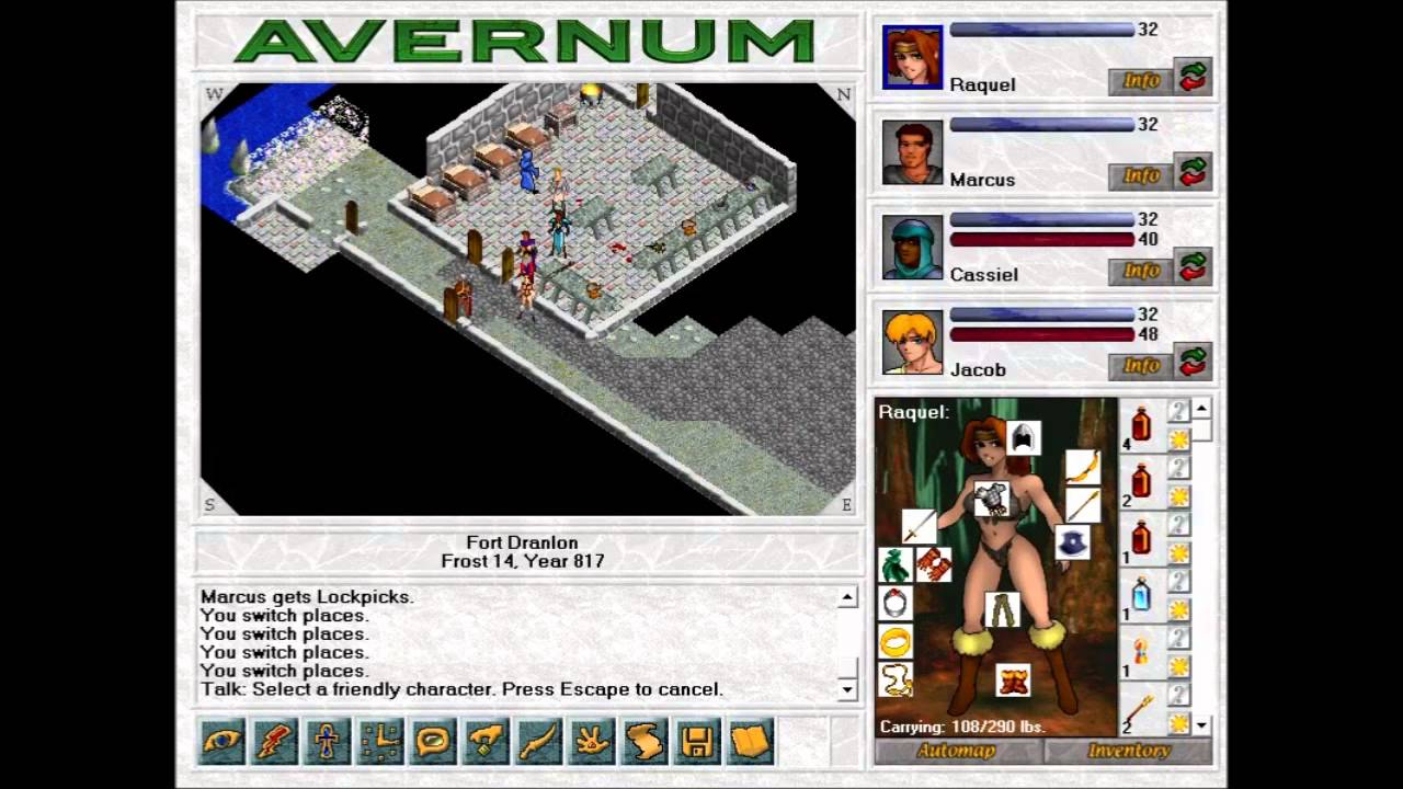 Let's Play Avernum Part 11: Forts, Maps, and Explorations - YouTube