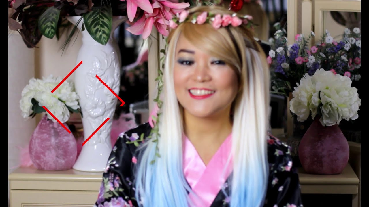 TRYING ON/ MY FIRST EVER WIG +(MUST WATCH) - YouTube