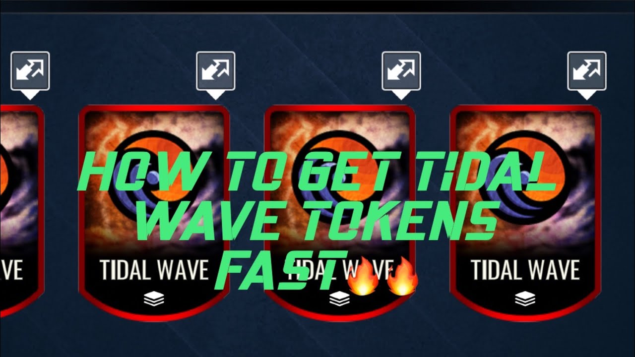 HOW TO GET TIDAL WAVE TOKENS FAST IN NBA LIVE MOBILE 20!!! - YouTube