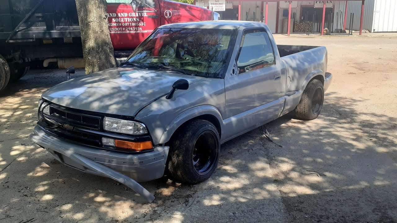 Chevy S10 V8 swap - YouTube