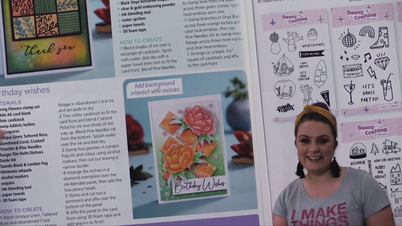 #81 Creative Stamping Magazine - YouTube