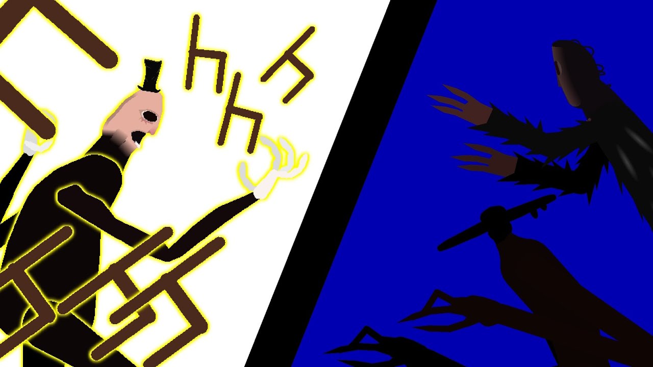 Filbus vs black hat man and doctor nowhere - YouTube