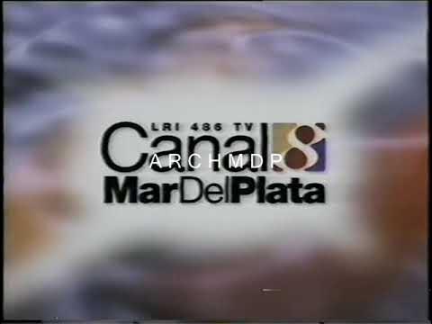 ID de LRI 486 TV, Canal 8, Mar del Plata, Argentina (1997) - YouTube
