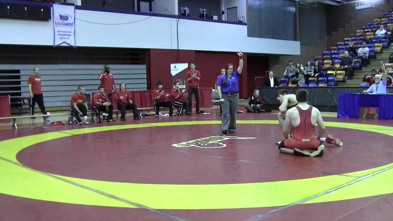 2015 Canada West Championships: 82 kg Steven Sheppard vs. Geno Poirier ...