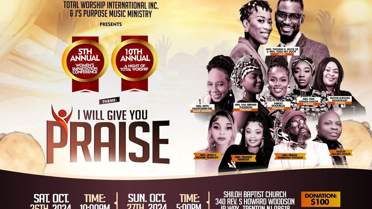 WOMEN'S IMPARTATION CONFERENCE & A NIGHT OF TOTAL WORSHIP 2024 - YouTube