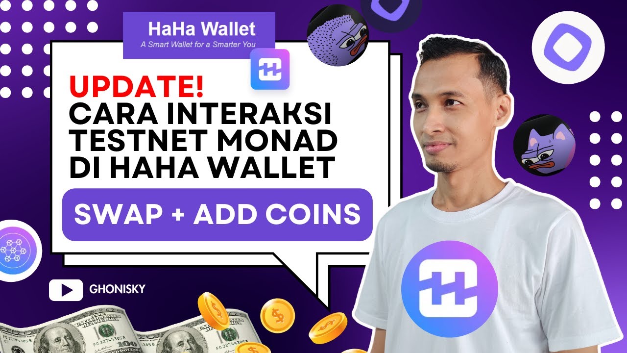 INFO UPDATE HAHA WALLET CARA CLAIM FAUCET DAN INTERAKSI TESTNET MONAD ...