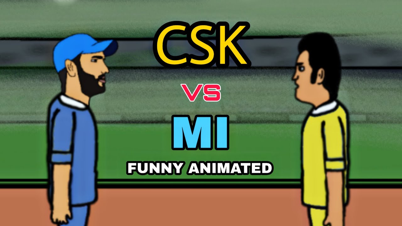 CSK VS MI | FUNNY IPL ANIMATED VIDEO | 19 SEPT| DHONI VS ROHIT SHARMA ...