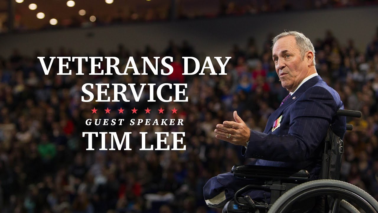 Tim Lee || Veterans Day Service - YouTube
