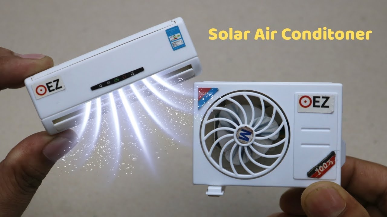 OEZ Miniature Air Conditioner Unboxing & Test Video Best Gadgets Mini ...