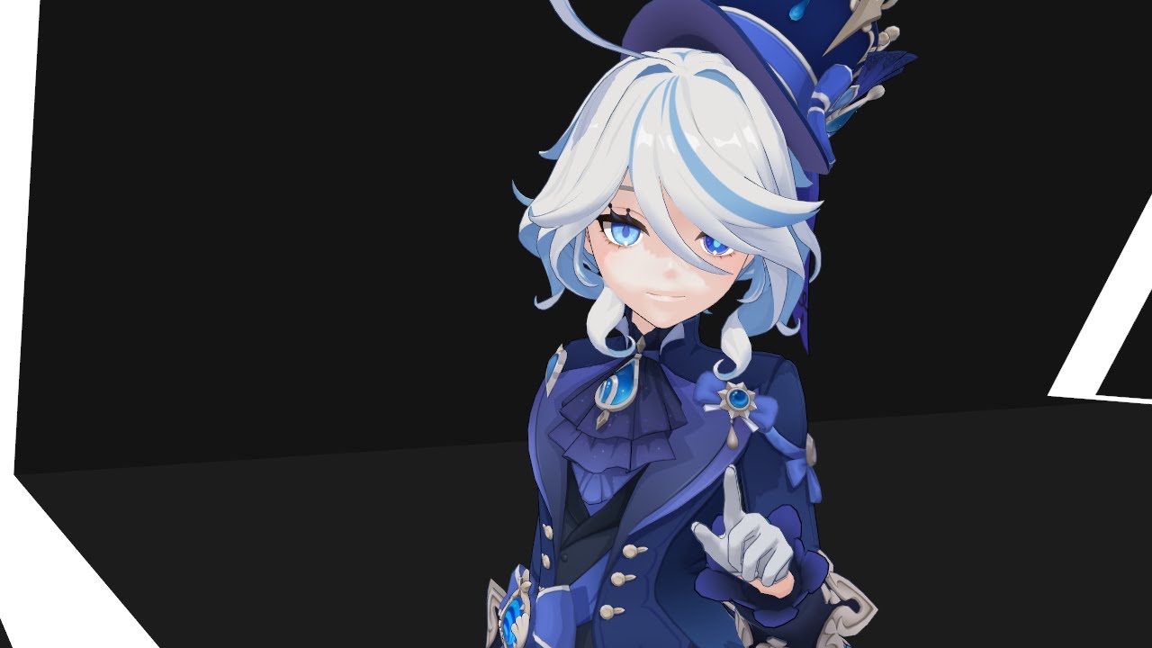 Furina dance All my people【MMD Genshin Impact】#mmd #genshinimpact # ...