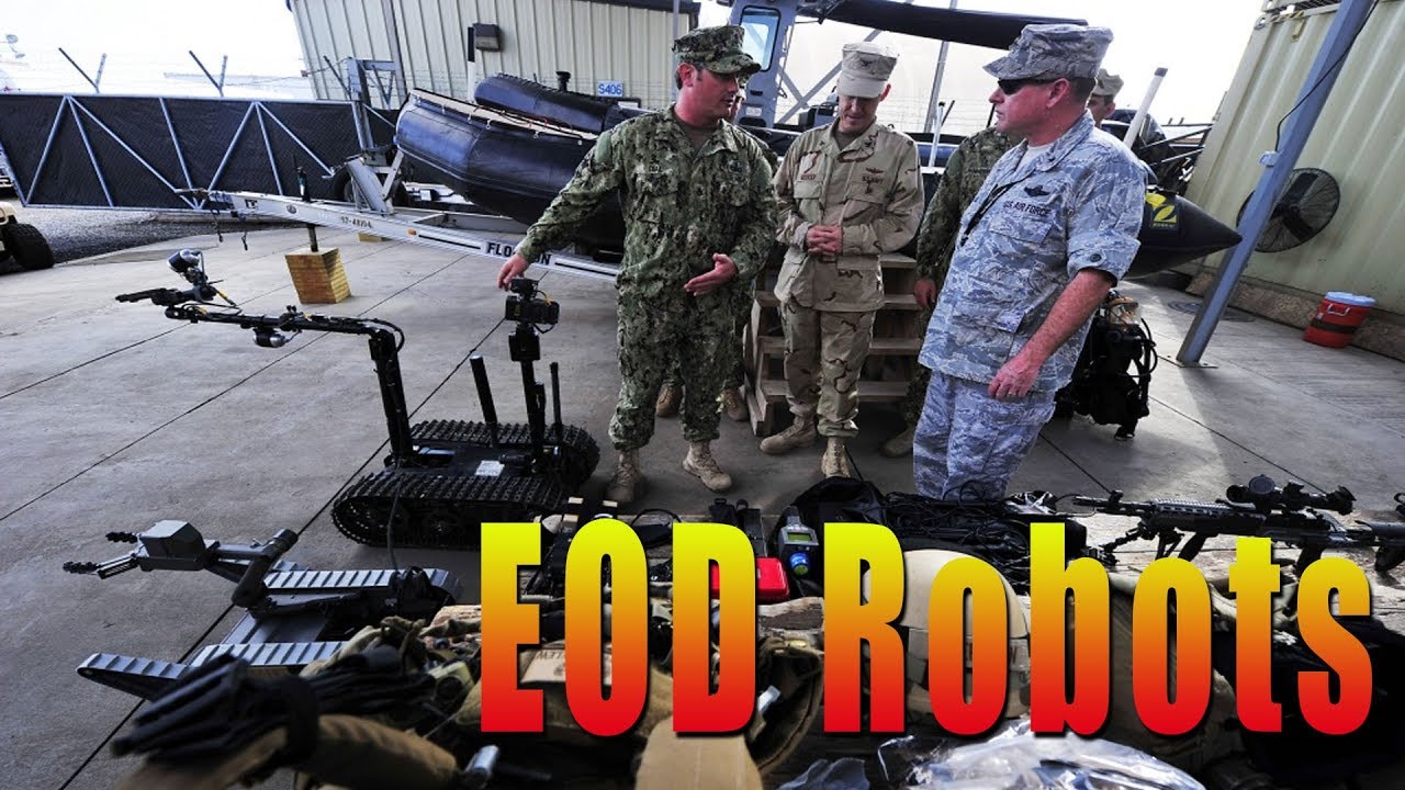 EOD Units Showcase Robots - YouTube