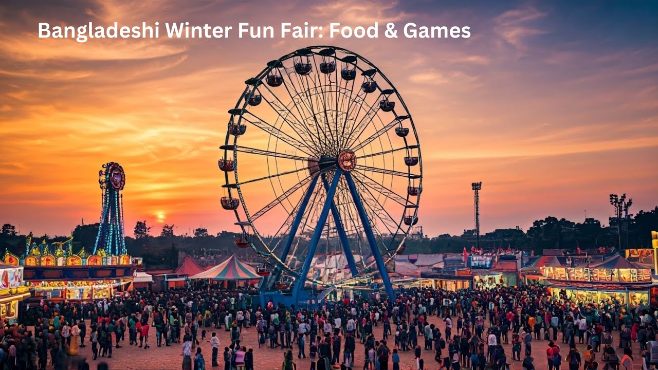 Bangladeshi Winter Fun Fair: Food & Games - YouTube