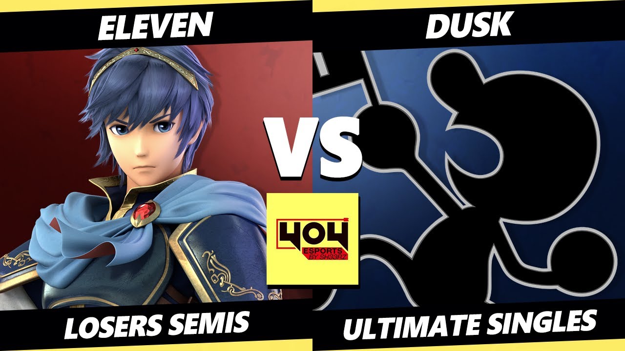 4o4 Weekly 58 LOSERS SEMIS - Eleven (Marth, Pyra Mythra) Vs. Dusk (Game ...
