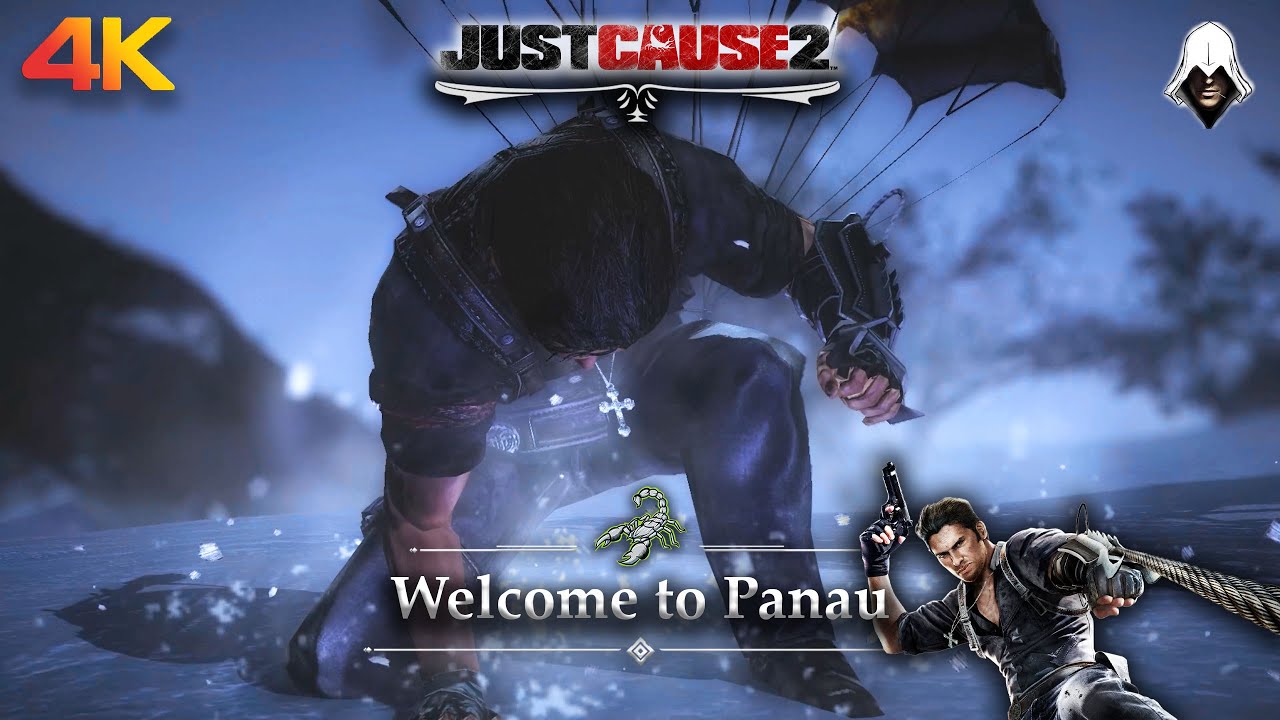 Just Cause 2 (2010): The Agency Mission #1 - Welcome to Panau | 4K | PC ...