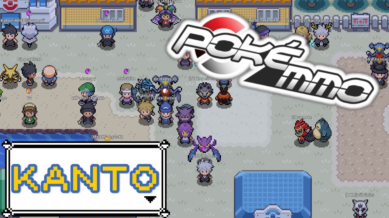 Conquering the Kanto Region in PokeMMO: Gym and Elite 4 Battles! - YouTube