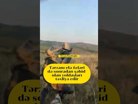 Əfsanəvi Taborun son döyüşü, şəhid Haşımov Tərzanın şəhid olma anları real kadrlar