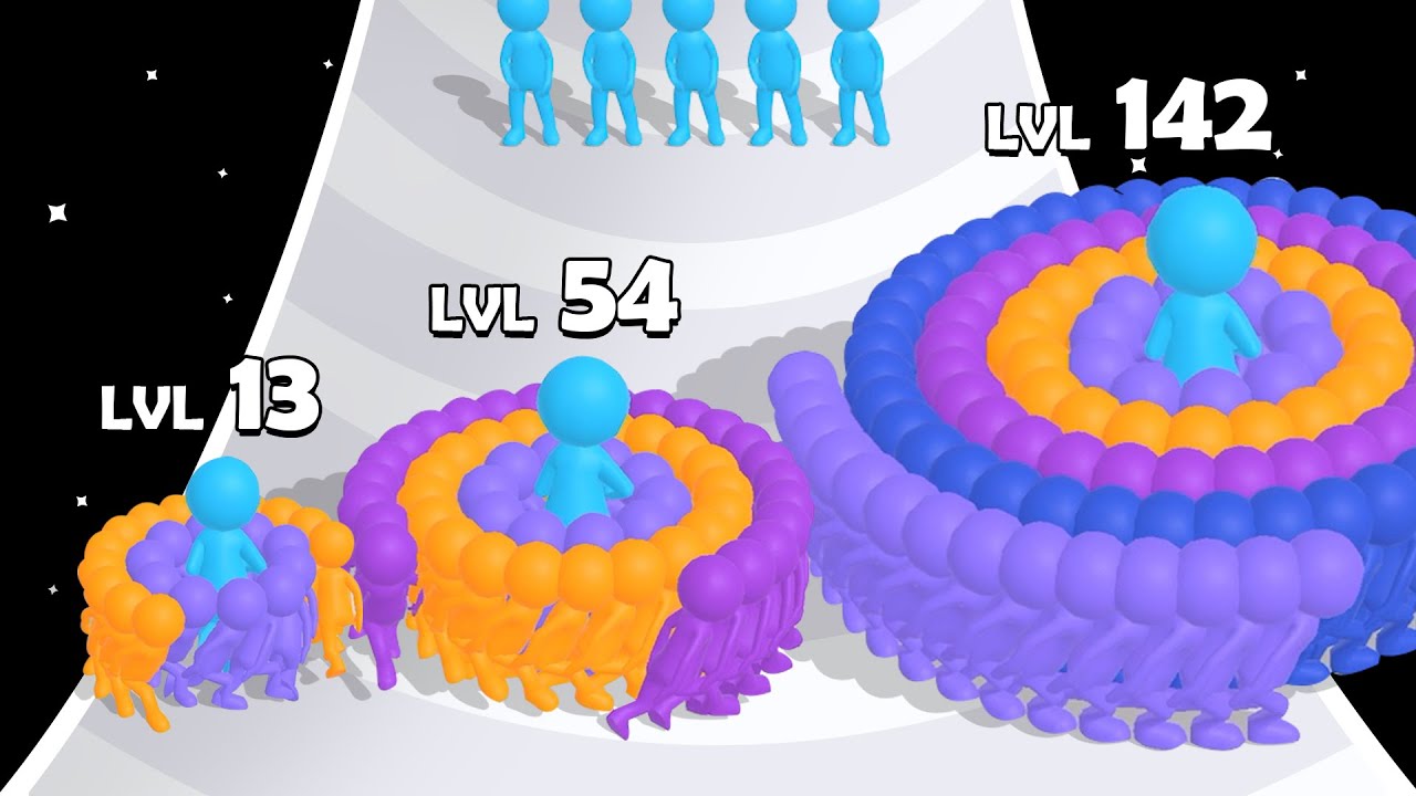 HUMAN SPINNER: Level Up Man - 'Bubble Wrap Run' (Max Level) - YouTube