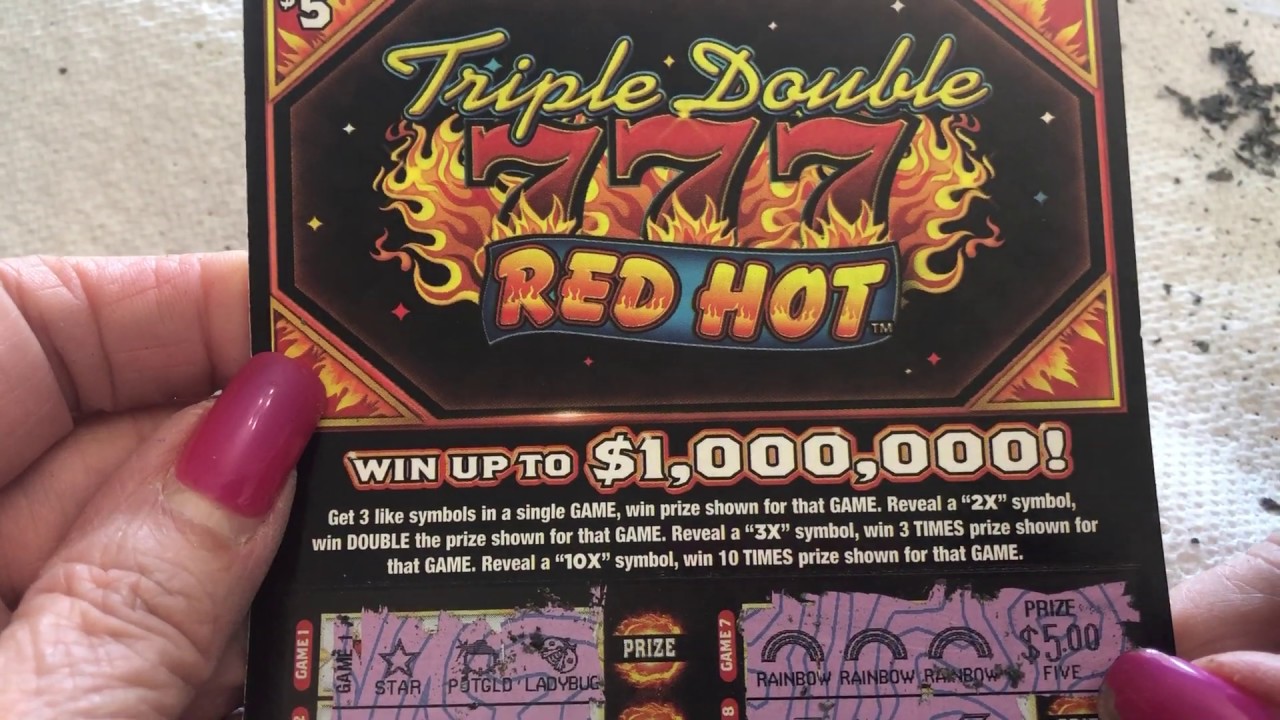 $5 - TRIPLE DOUBLE 777- WIN! Lottery Bengal Scratch Off instant tickets ...