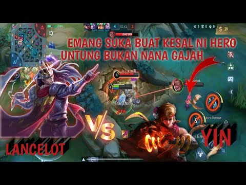 Lancelot Floral Knight VS Hyper Yin dan Nana Pink - YouTube