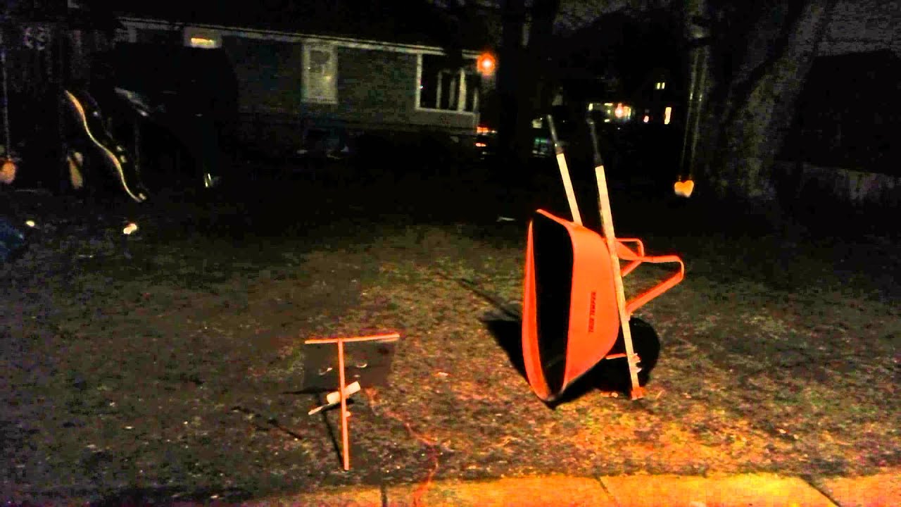 100 gram pvc sugar rocket static test. - YouTube