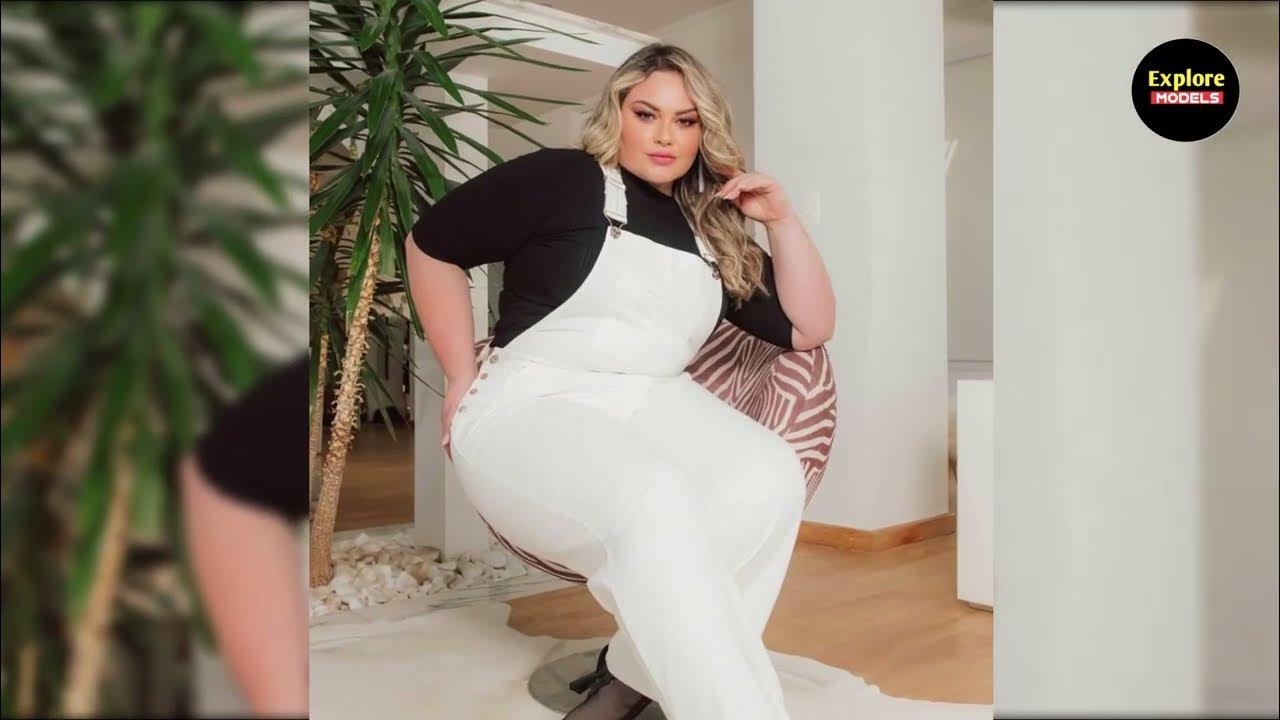 Instagram Star Aline Zattar Biography Plus Size Model Curvy Model Youtube