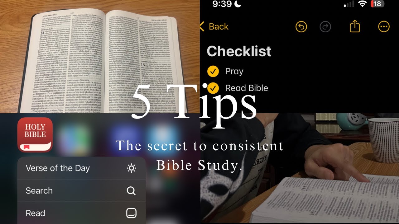 The Secret to Consistent Bible Study: 5 Tips You Need to Know - YouTube