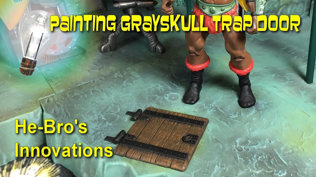 How to Paint Castle Grayskull TrapDoor 2018 - YouTube
