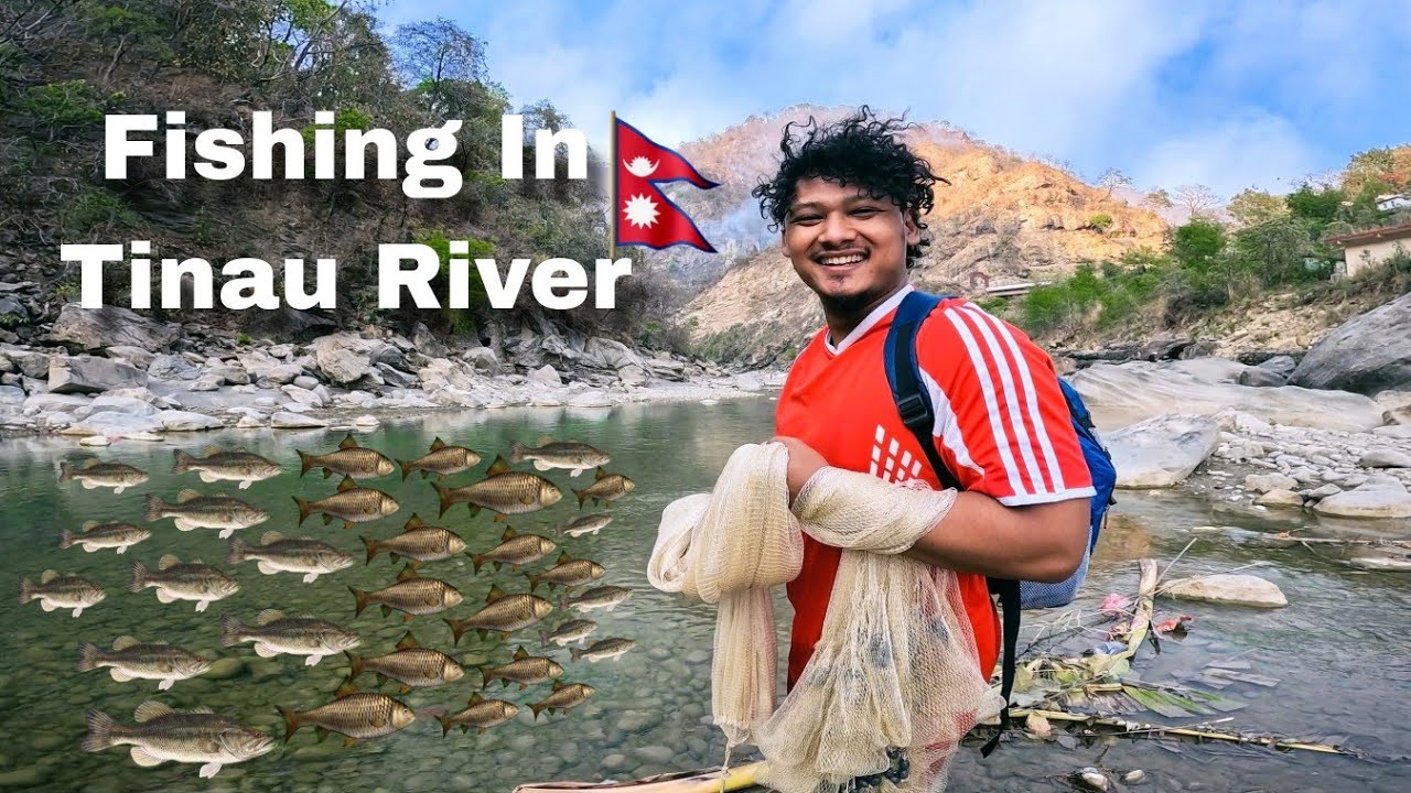 Fishing In Tinau River Butwal: Fishing Vlog - YouTube
