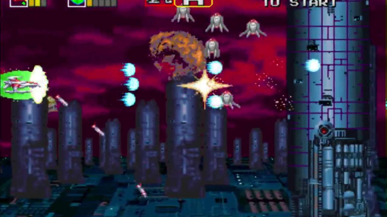 Darius Gaiden Silver Hawk (MAME) pc games - YouTube